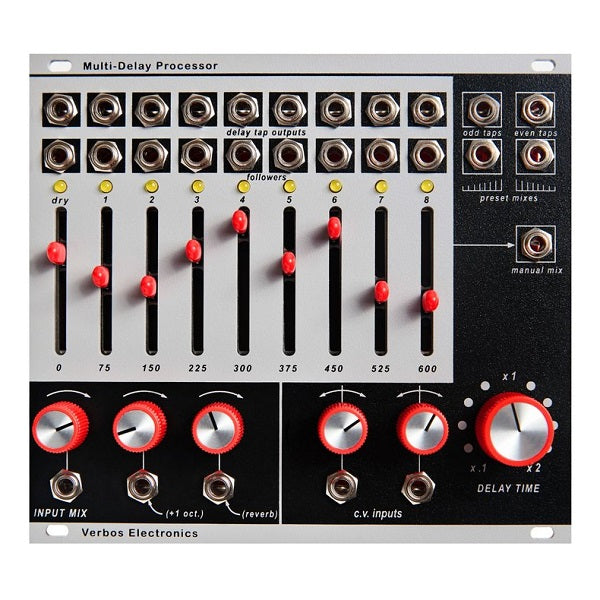 Verbos Electronics Multi-Delay Processor | Turramurra Music