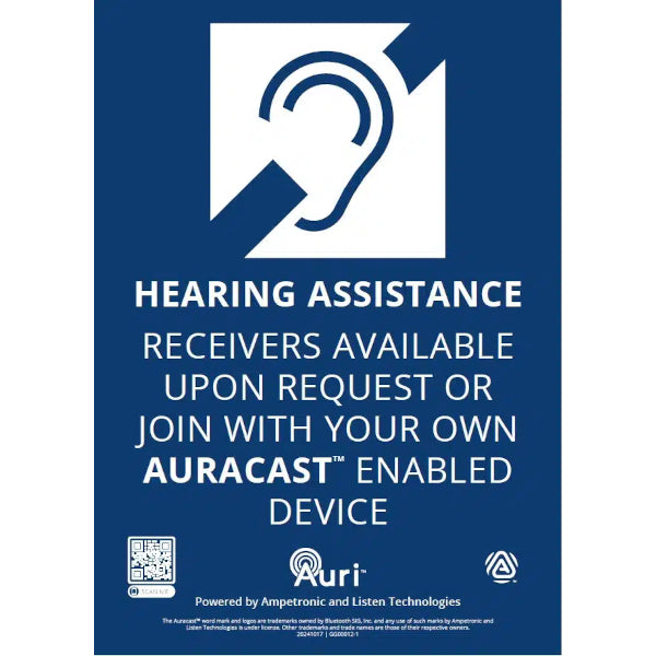 Auri Assistive Listening Signage Kit | Turramurra Music
