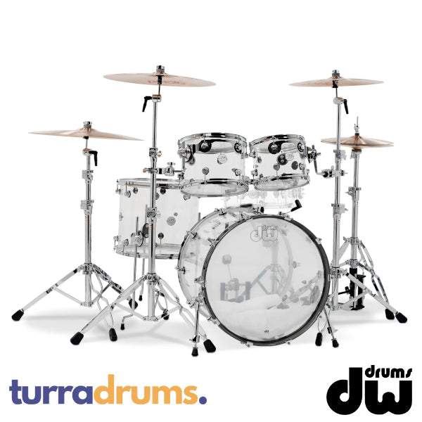DW Design Series 4-Piece Acrylic Kit | Turramurra Music