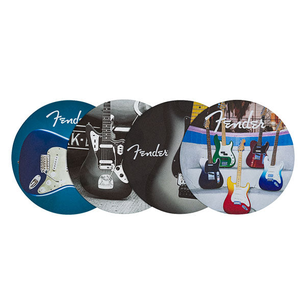 Fender Guitars Coasters set 4-Pack