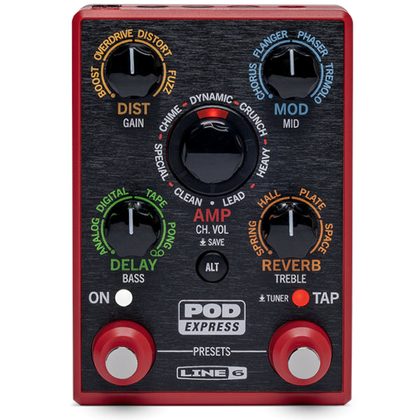 Line 6 Pod Express Guitar - Portable Multi-FX Unit | Turramurra Music