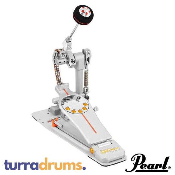 Pearl Eliminator Demon Drive Chain Drive Single Bass Drum Pedal (P3000C ...