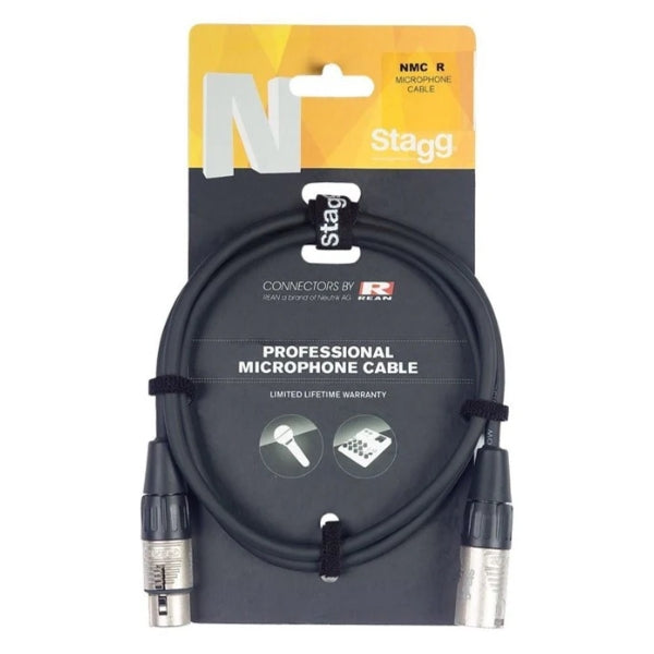 Stagg Microphone Cable 3 Metre NMC3R | Turramurra Music