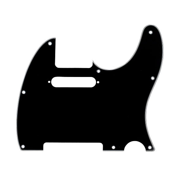 Fender Telecaster Scratchplate 8-Hole - Black | Turramurra Music