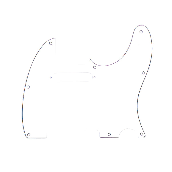 Fender Telecaster Scratchplate 8-Hole - White | Turramurra Music