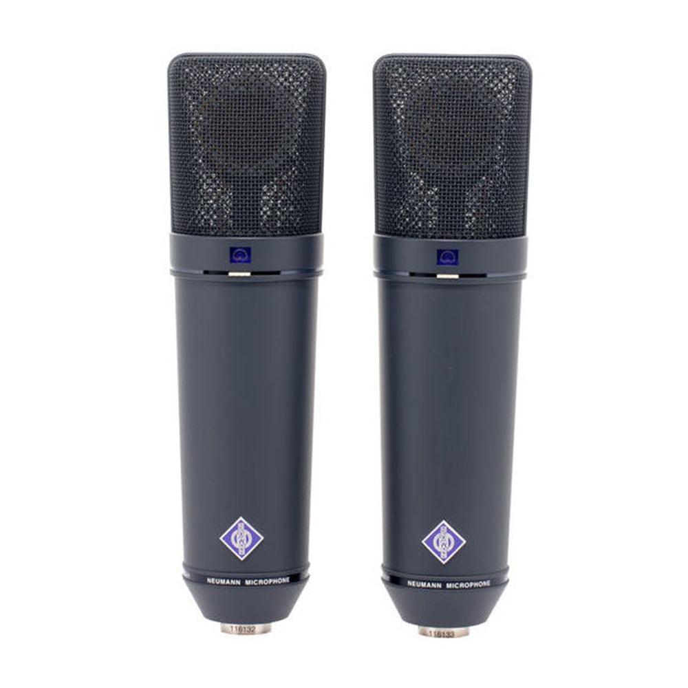 Neumann U87Ai Stereo Set Black | Stereo Pair of Large-diaphragm Studio ...