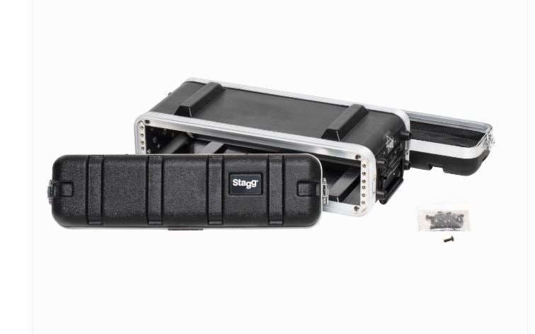 Stagg ABS-2US | 2U Shallow ABS Rack Case | Turramurra Music