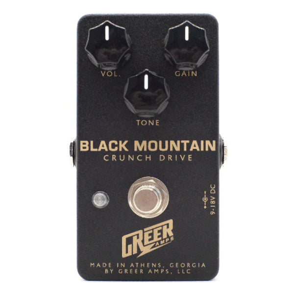 Greer Amps Black Mountain Crunch Drive | Turramurra Music