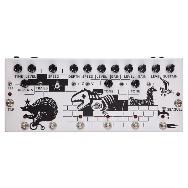 Jam Pedals Pink Flow - Multi-Effect Pedal | Turramurra Music