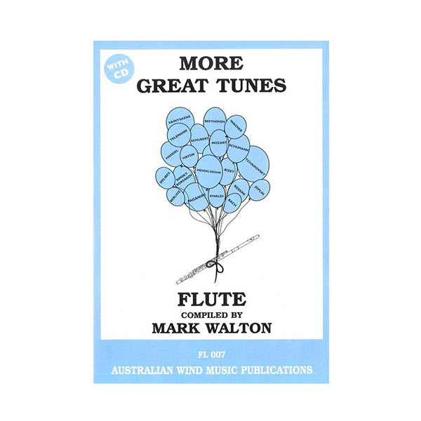 More Great Tunes for Flute - Mark Walton | Turramurra Music