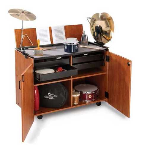 Wenger Deluxe Percussion Workstation/Cabinet